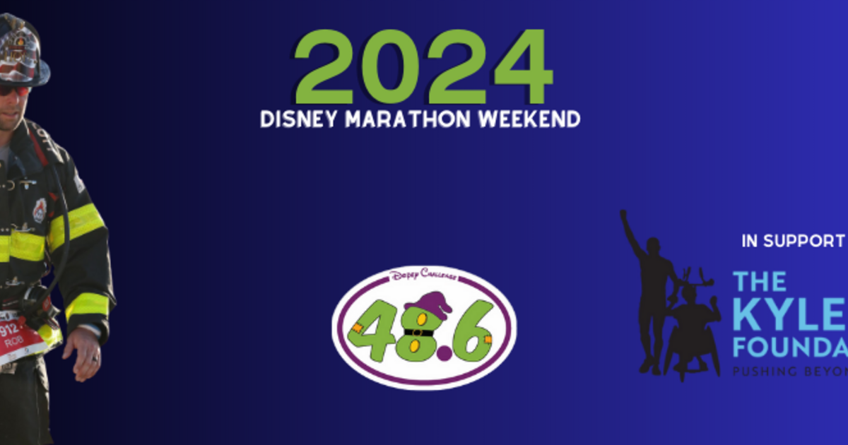 The Kyle Pease Foundation - Fireman Rob Disney Marathon Weekend ...