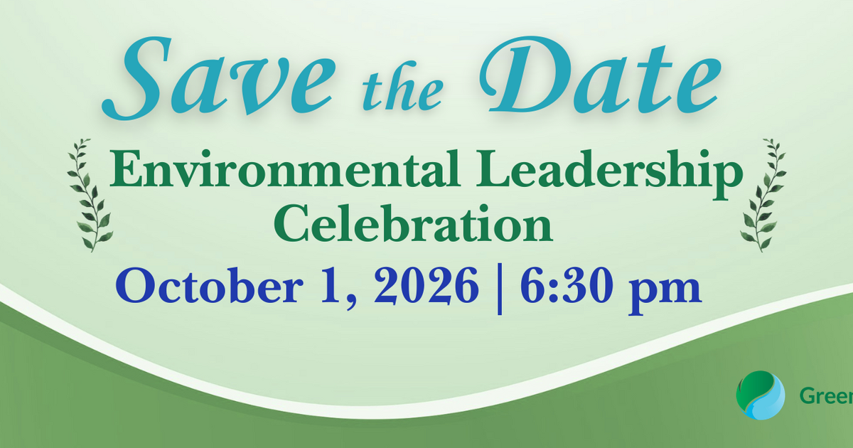Green Newton - Environmental Leadership Celebration 2026