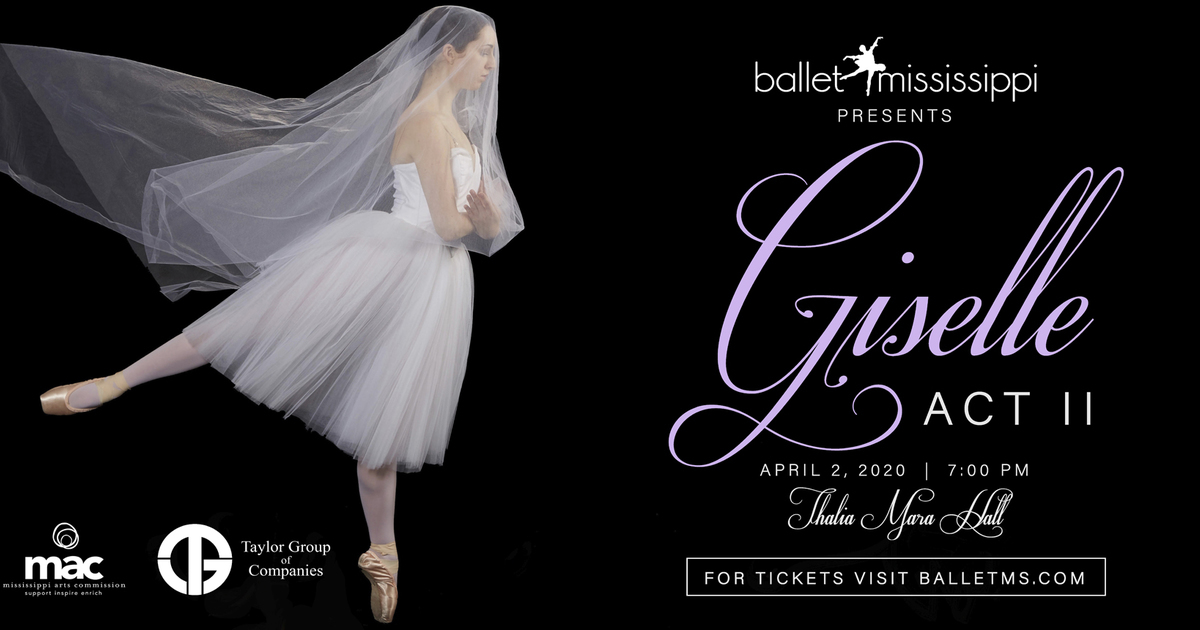 Ballet Mississippi Inc - Spring Performance featuring Giselle, Act II