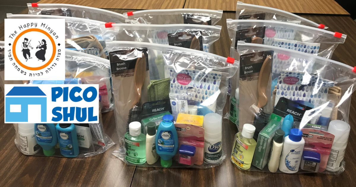 Pico Shul - Operation Care: Essential Care Items for the Homeless