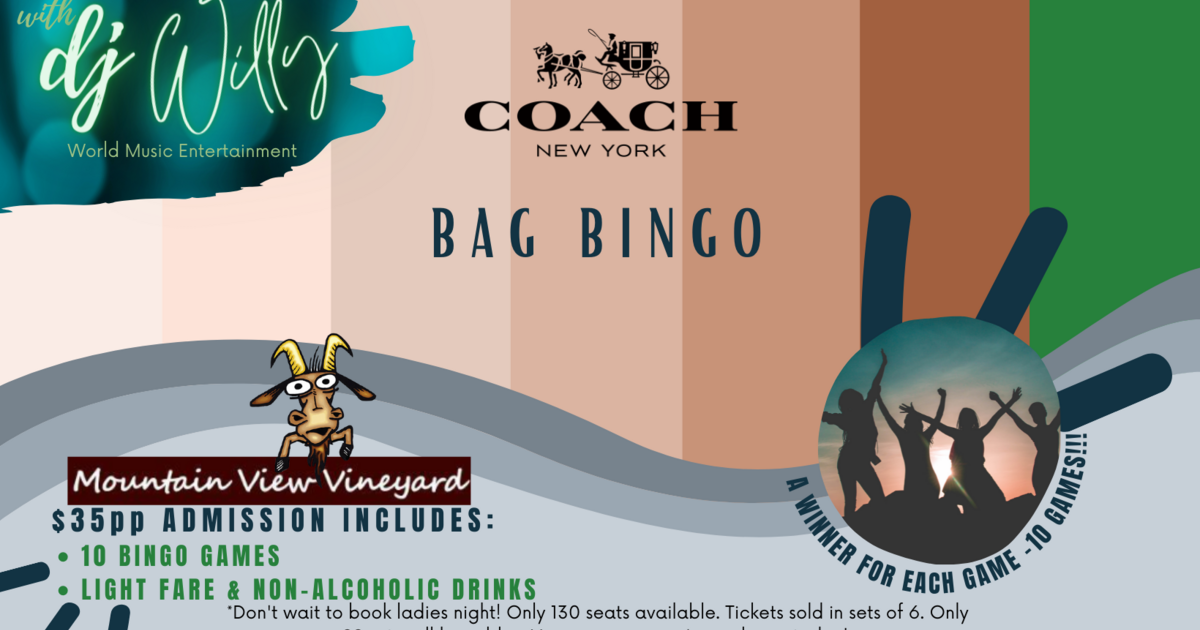 ALONG THE WAY INC - Coach Bag Bingo