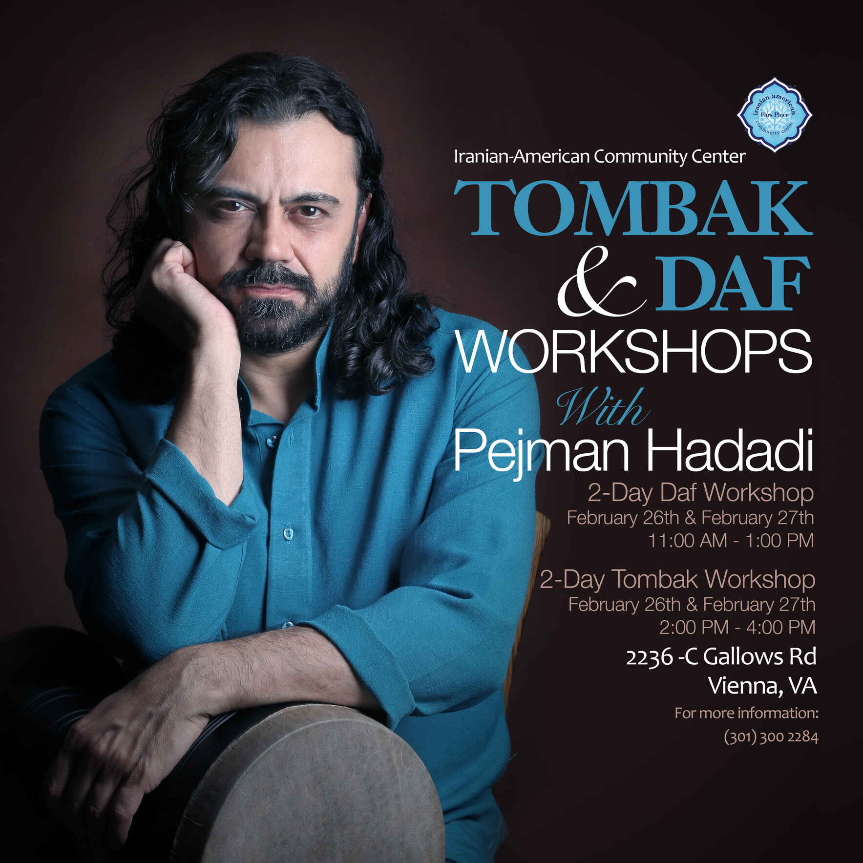 Iranian-American Community Center - Tombak & Daf Workshops With Maestro ...
