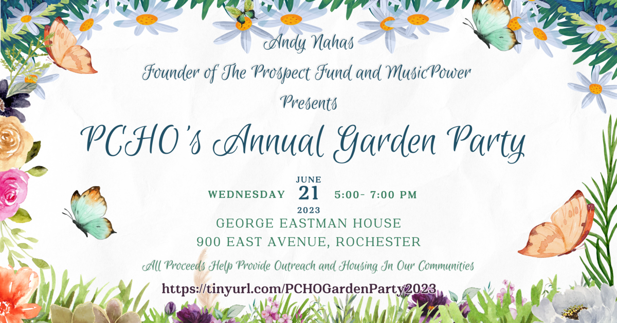 PERSON CENTERED HOUSING OPTIONS - PCHO Garden Party 2023