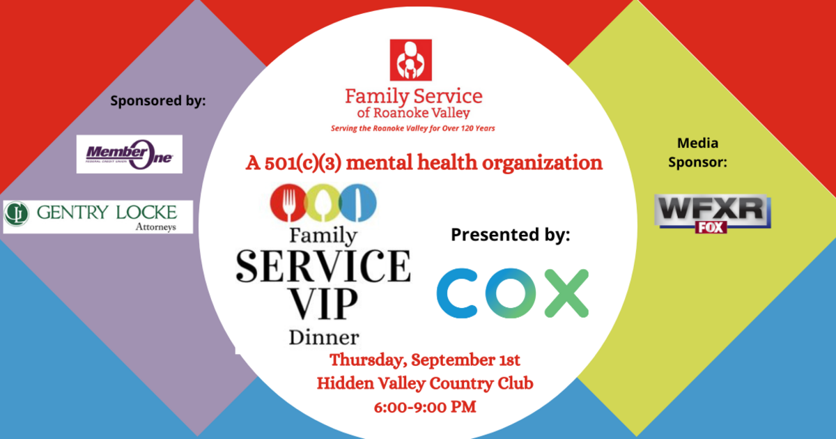 FAMILY SERVICE OF ROANOKE VALLEY - Family SERVICE VIP Dinner (8th Annual)