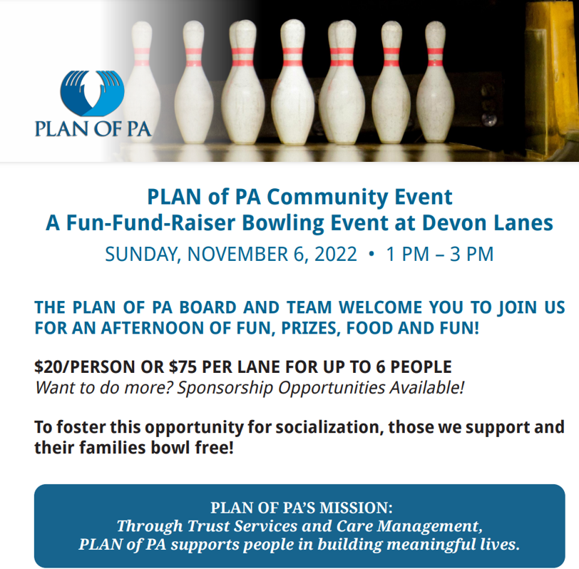 PLANNED LIFETIME ASSISTANCE NETWORK OF PENNSYLVANIA - PLAN of PA Fall ...