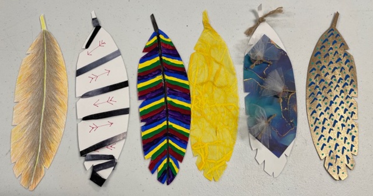 Virginia Beach Art Center Inc - X 2022-A4 - The Feather Project: Making ...