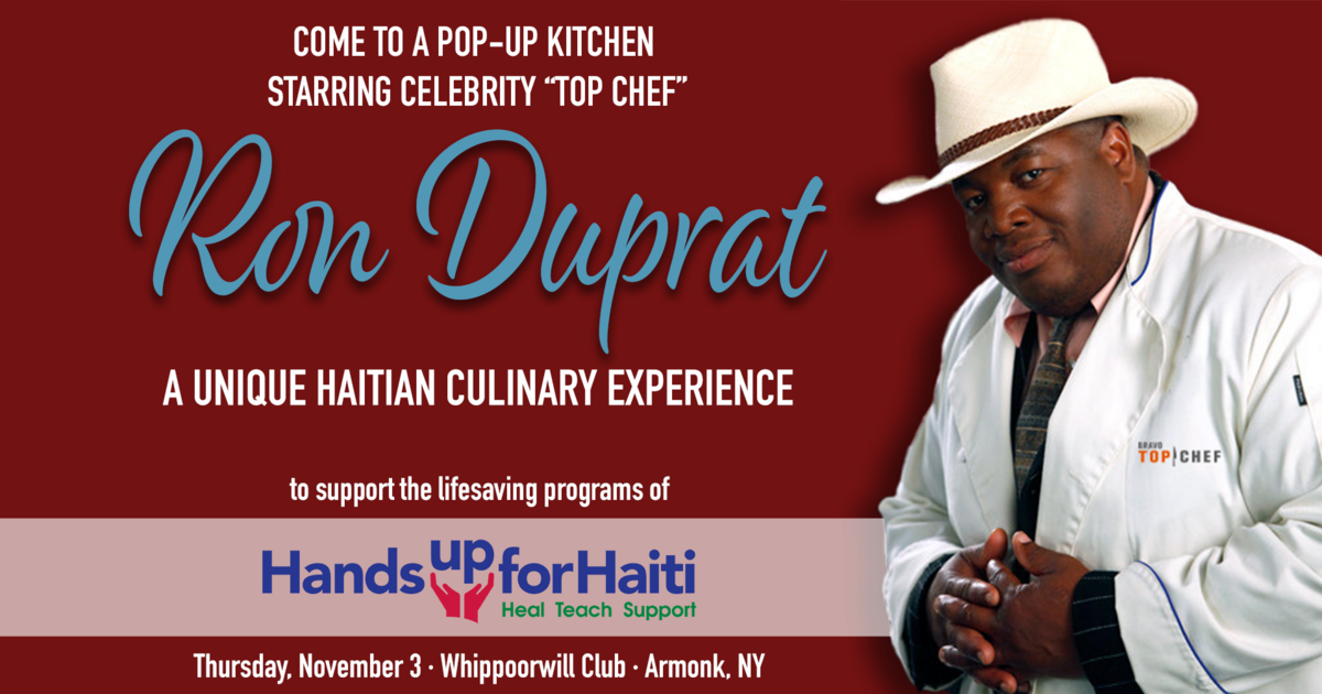 HANDS UP FOR HAITI - Pop-Up for Hands Up, Starring Celebrity "Top Chef ...