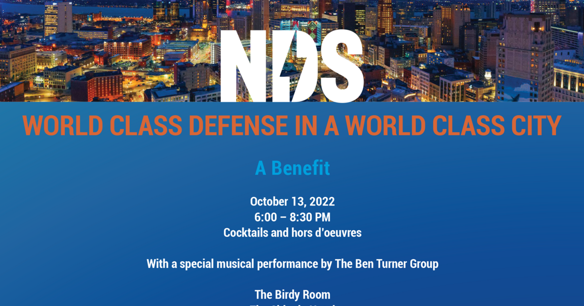 NDS - NDS: World Class Defense in a World Class City
