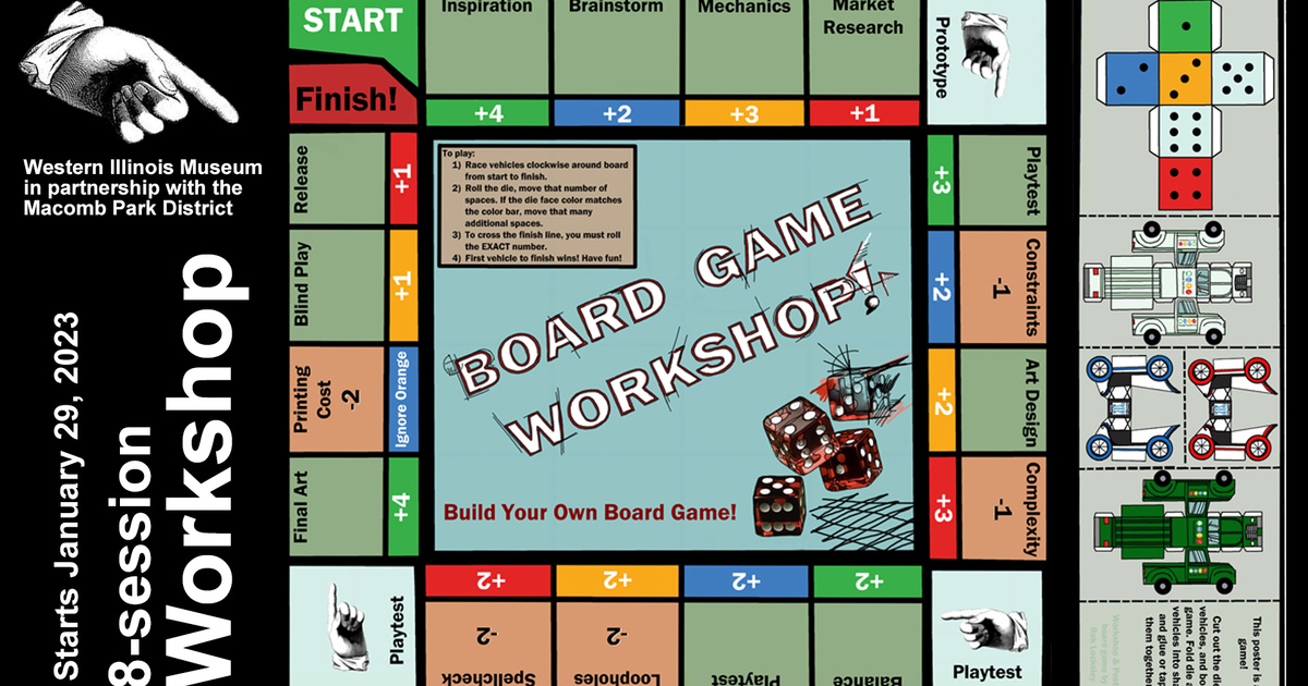 WESTERN ILLINOIS MUSEUM - Build a Board Game
