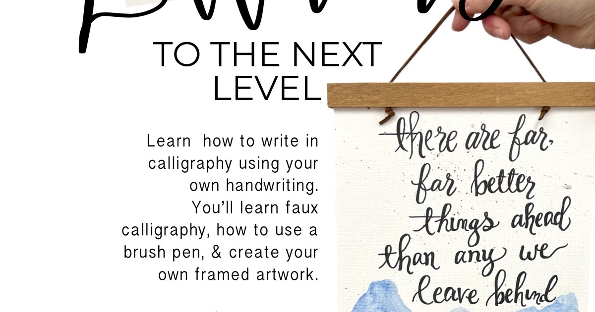 Heartisans Marketplace - Take Your Lettering To The Next Level