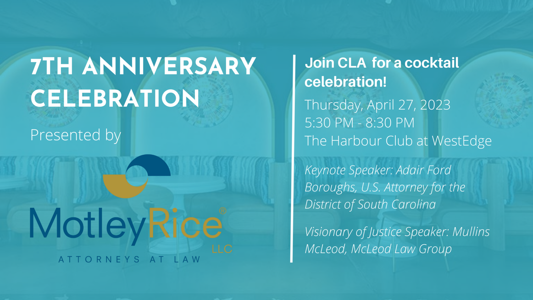 Charleston Legal Access - 7th Annual Anniversary Celebration Presented ...
