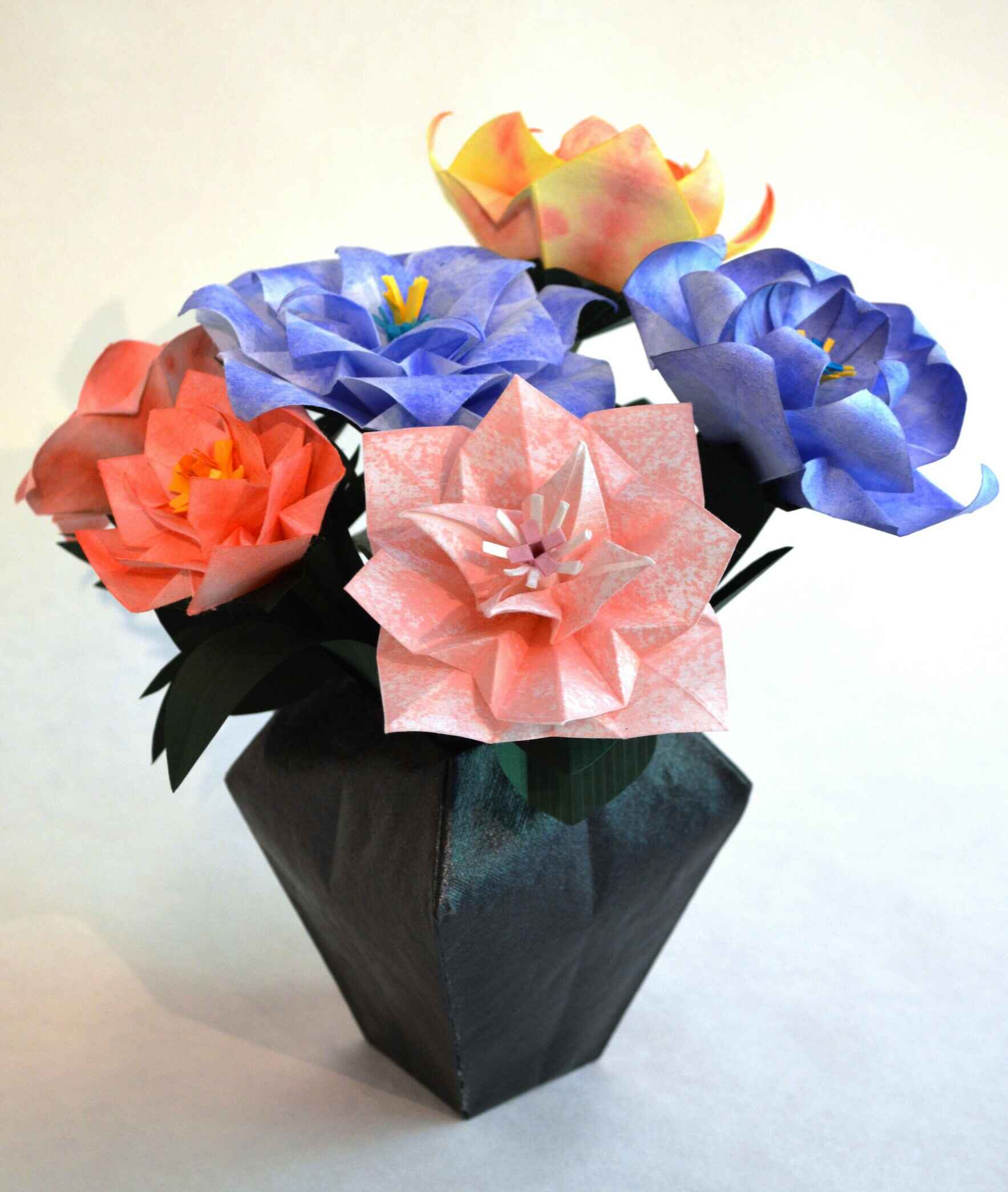 Virginia Beach Art Center Inc X 2023 A2 Hand Colored Origami