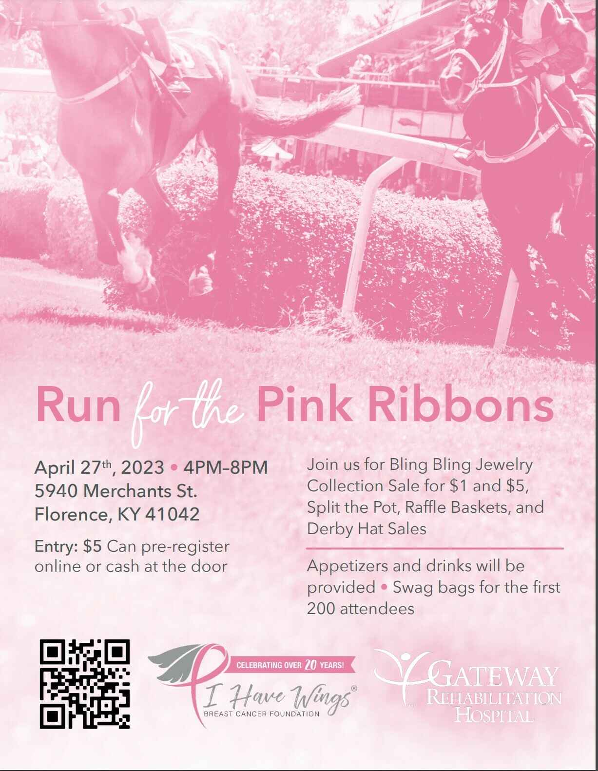 Women With Wings Inc - 2023 Run for the Pink Ribbons