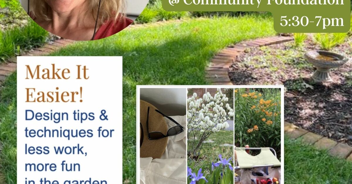 LOWER SHORE LAND TRUST - “Make it Easier: Design Your Landscape With ...