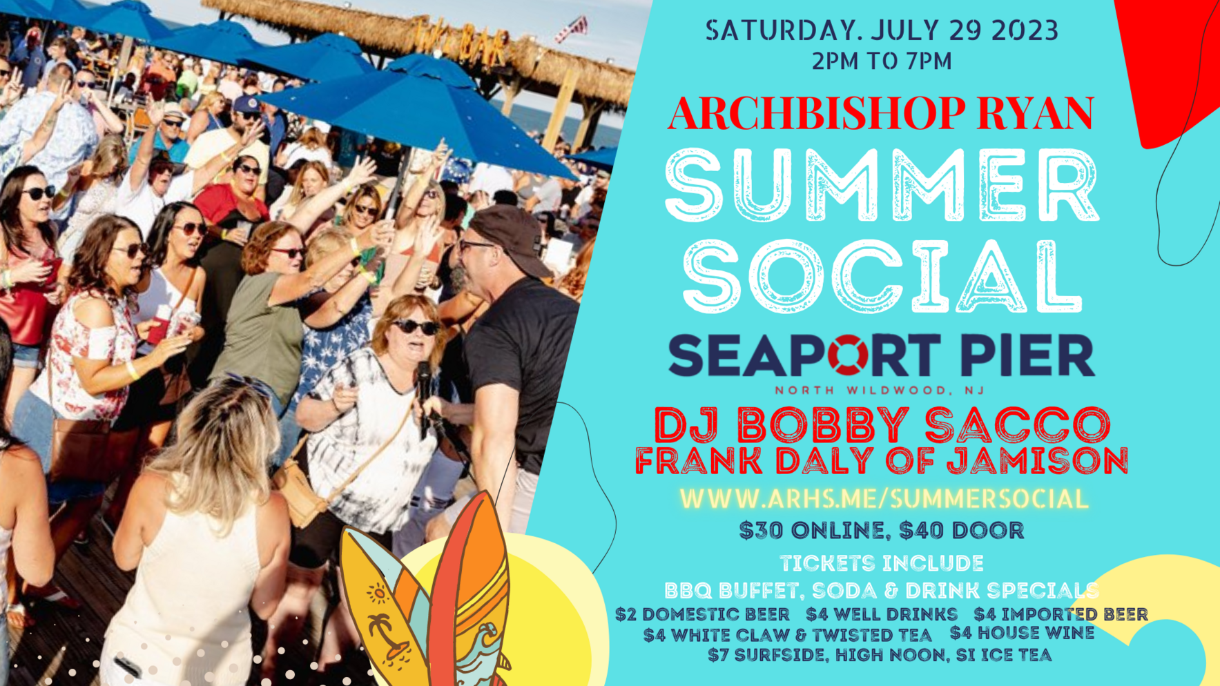 Friends of Ryan - 2023 Archbishop Ryan Summer Social