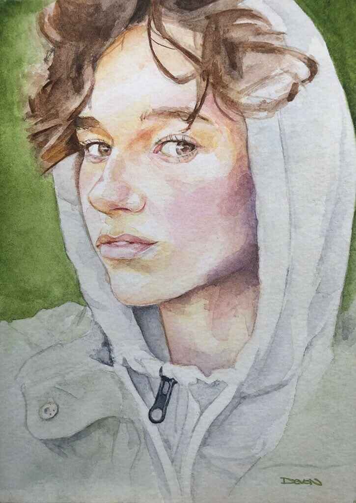 Virginia Beach Art Center Inc - X 2023-A3 - Portrait Watercolor ...