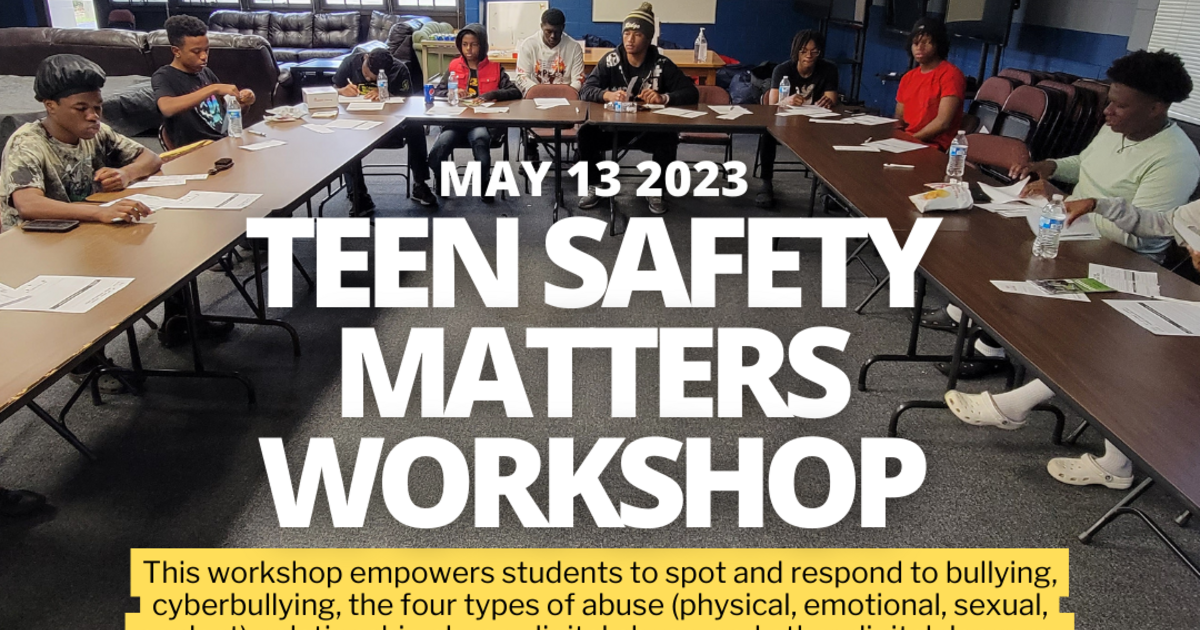 Lowcountry Youth Services - Teen Safety Matters Workshop 2023 (Part 2)