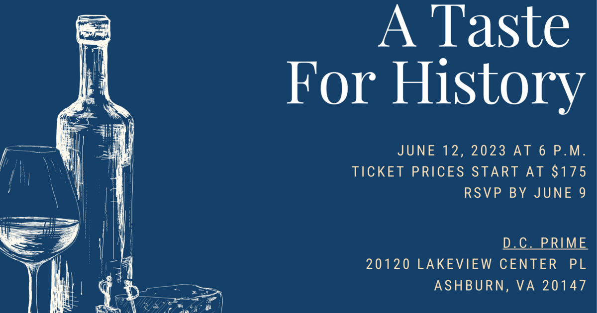 LOUDOUN MUSEUM INC - A Taste For History: Loudoun Museum Fundraiser