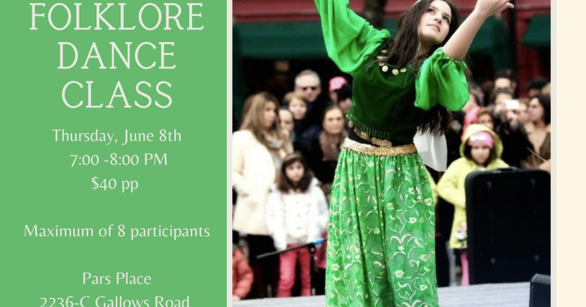 Iranian-American Community Center - Persian Fusion Folklore Dance Class