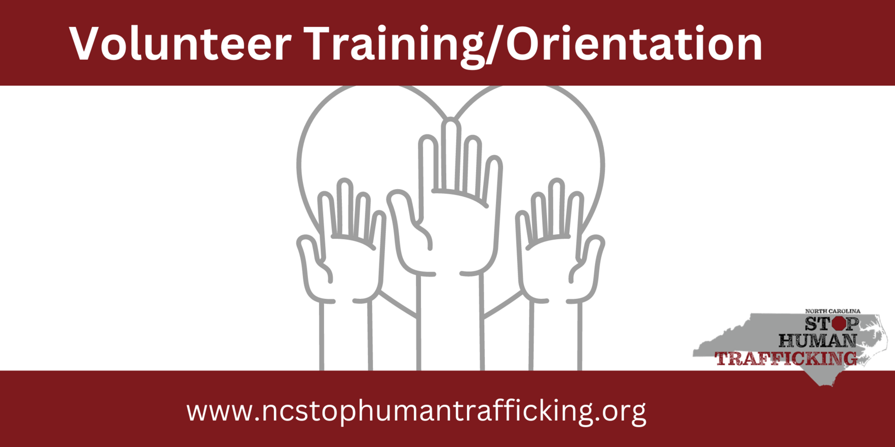 NC Stop Human Trafficking - Volunteer Orientation/Training