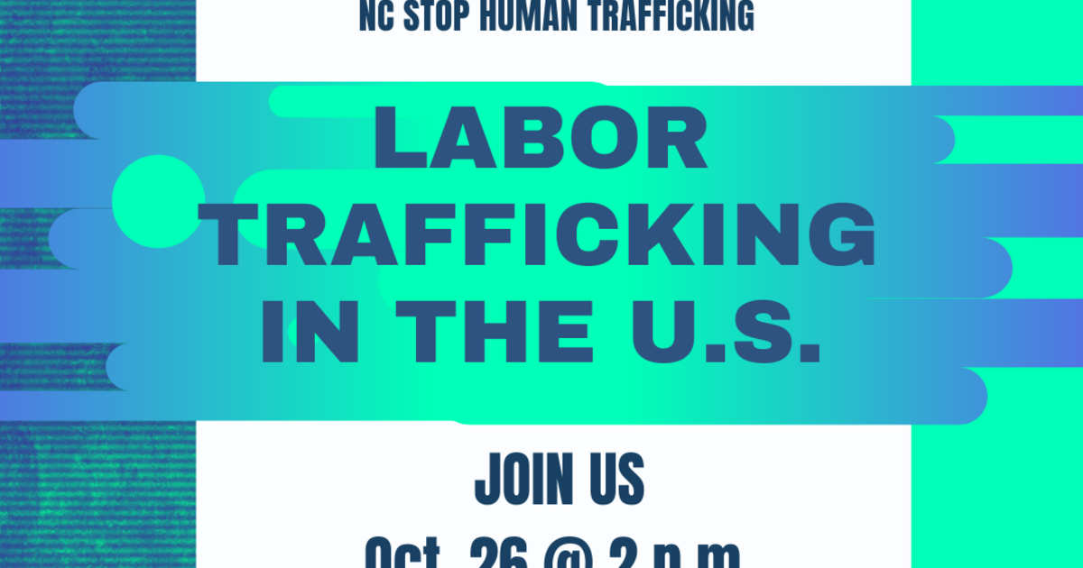 NC Stop Human Trafficking - Labor Trafficking