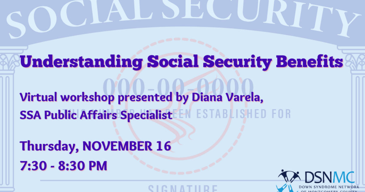 Down Syndrome Network of Montgomery County Inc - Understanding Social ...