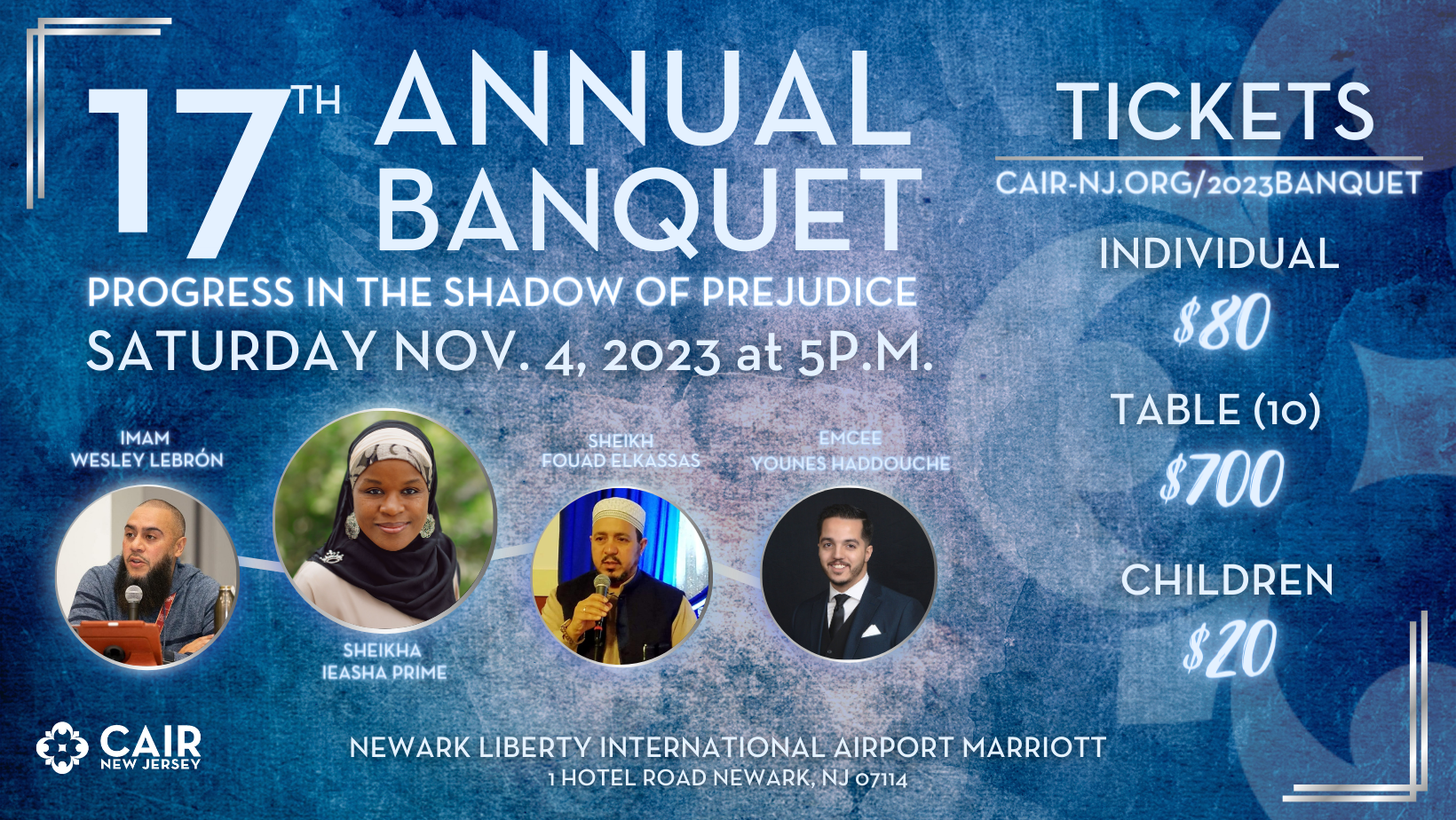 CAIR NJ INC - CAIR-NJ 17TH ANNUAL BANQUET
