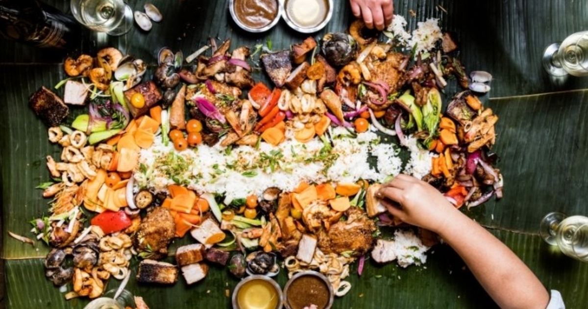 IDEAS For Us - Earth Feast: Kamayan-style Filipino Charity Dinner