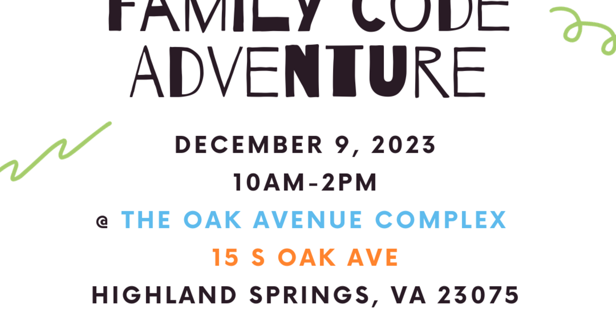 CodeVA - Eureka Workshop's Family Code Adventure