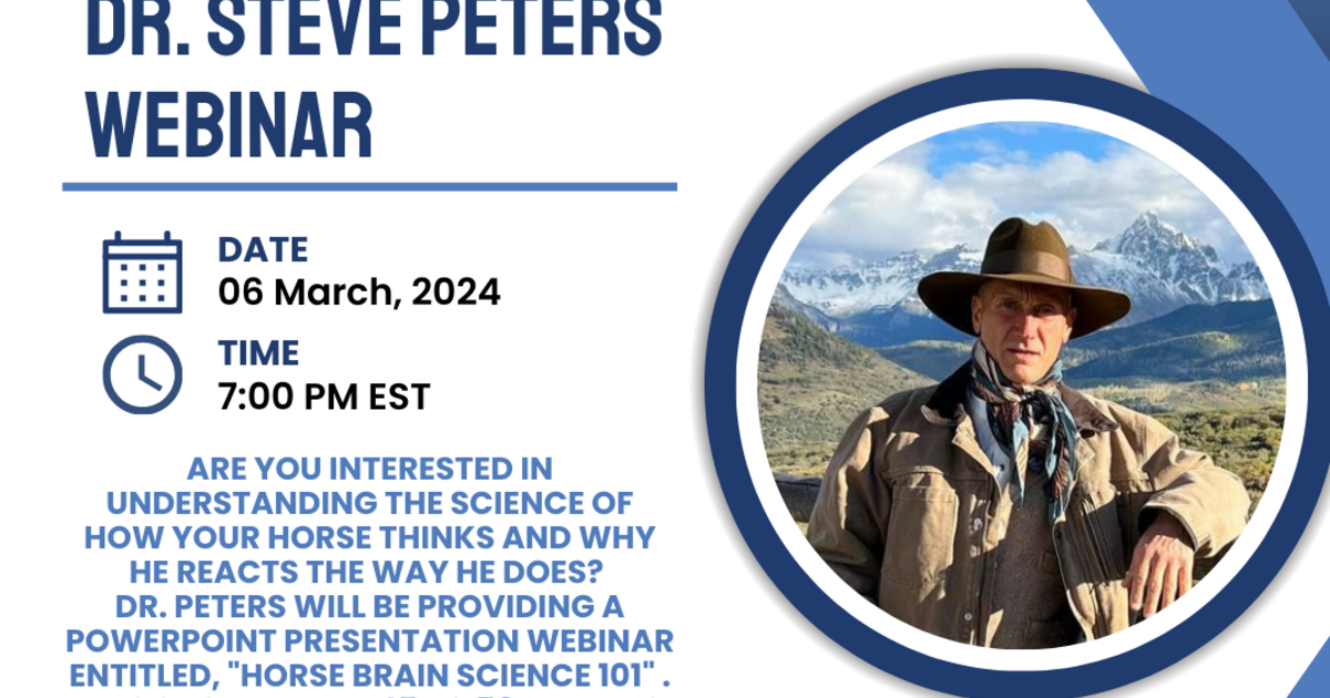 Horses and Humans Research Foundation - Horse Brain Science 101 with Dr ...