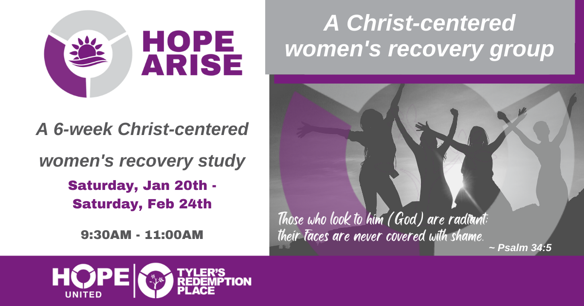 Hope United - Women's Recovery Meeting - Hope Arise "God's Healing Touch"
