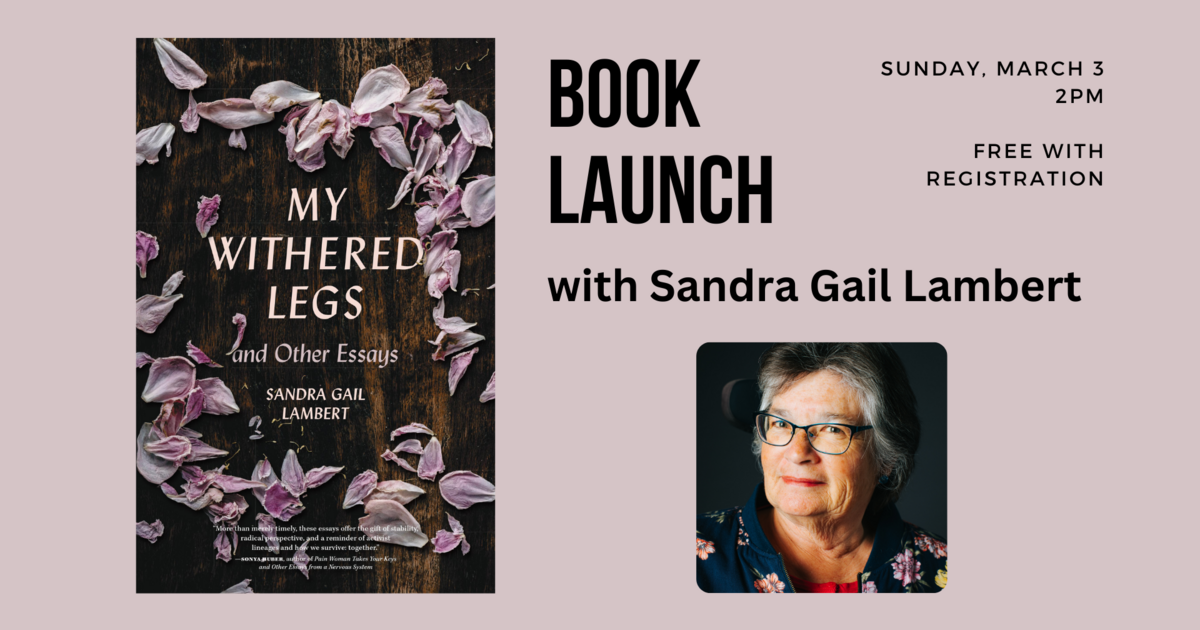 Matheson History Museum Inc - Book Launch for "My Withered Legs"