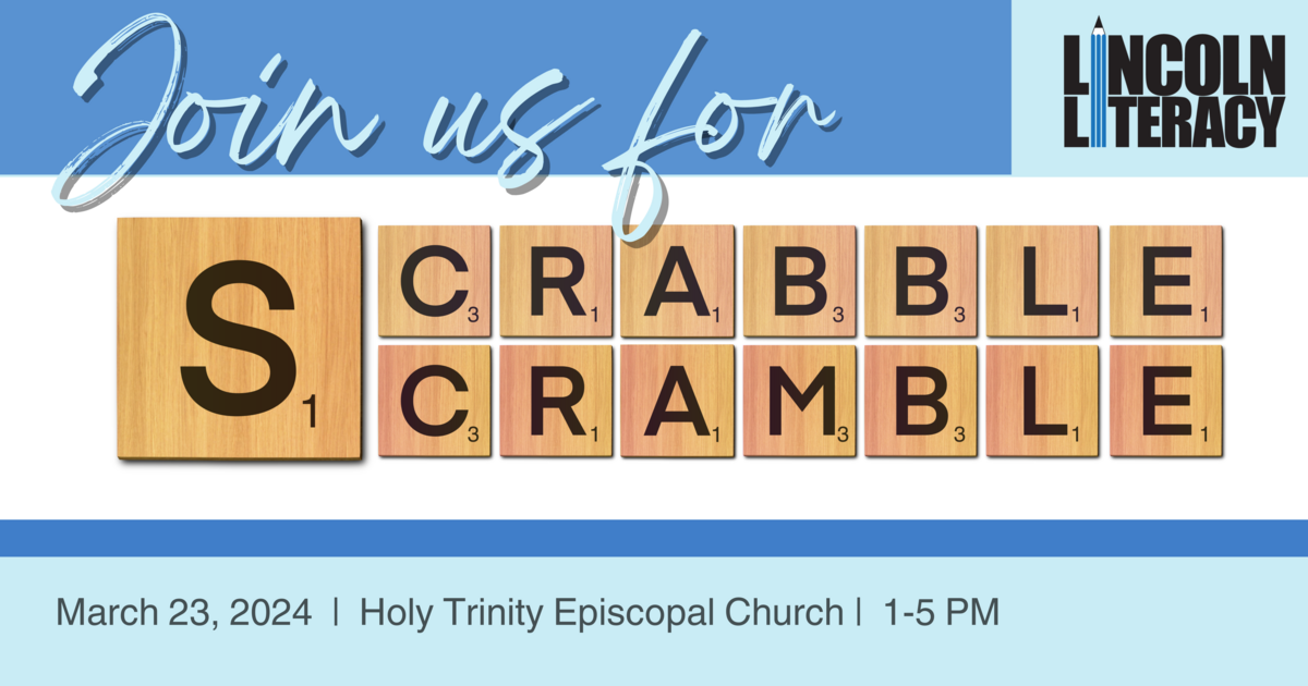 Lincoln Literacy Council - Scrabble Scramble 2024