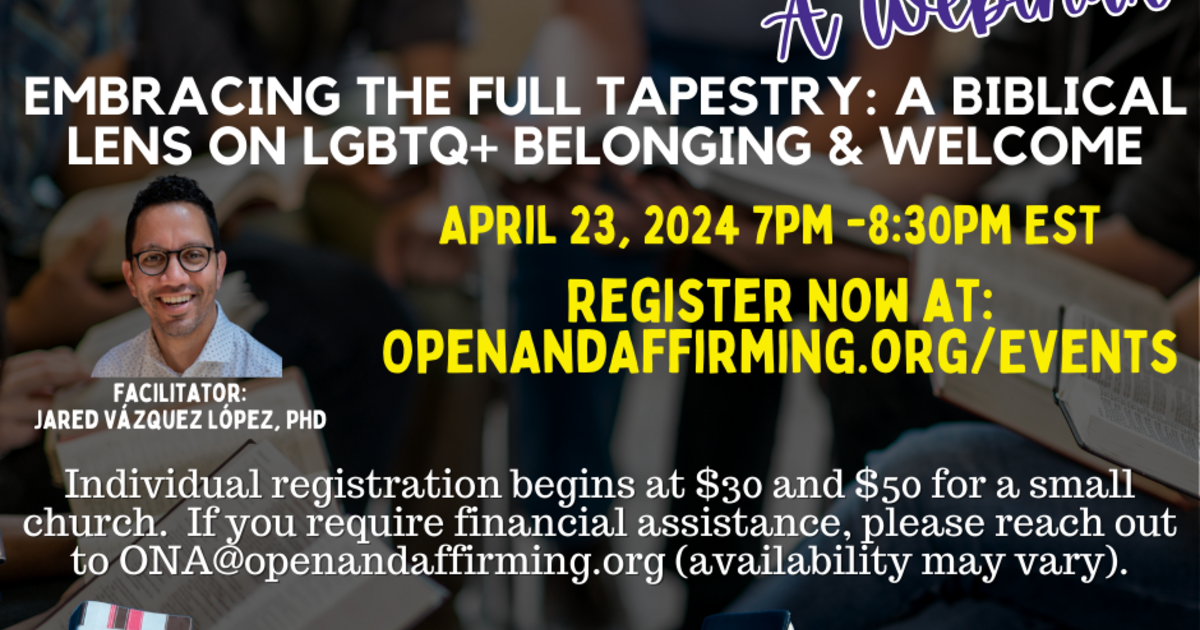 The Open and Affirming Coalition of the United Church of Christ - 2024 ...