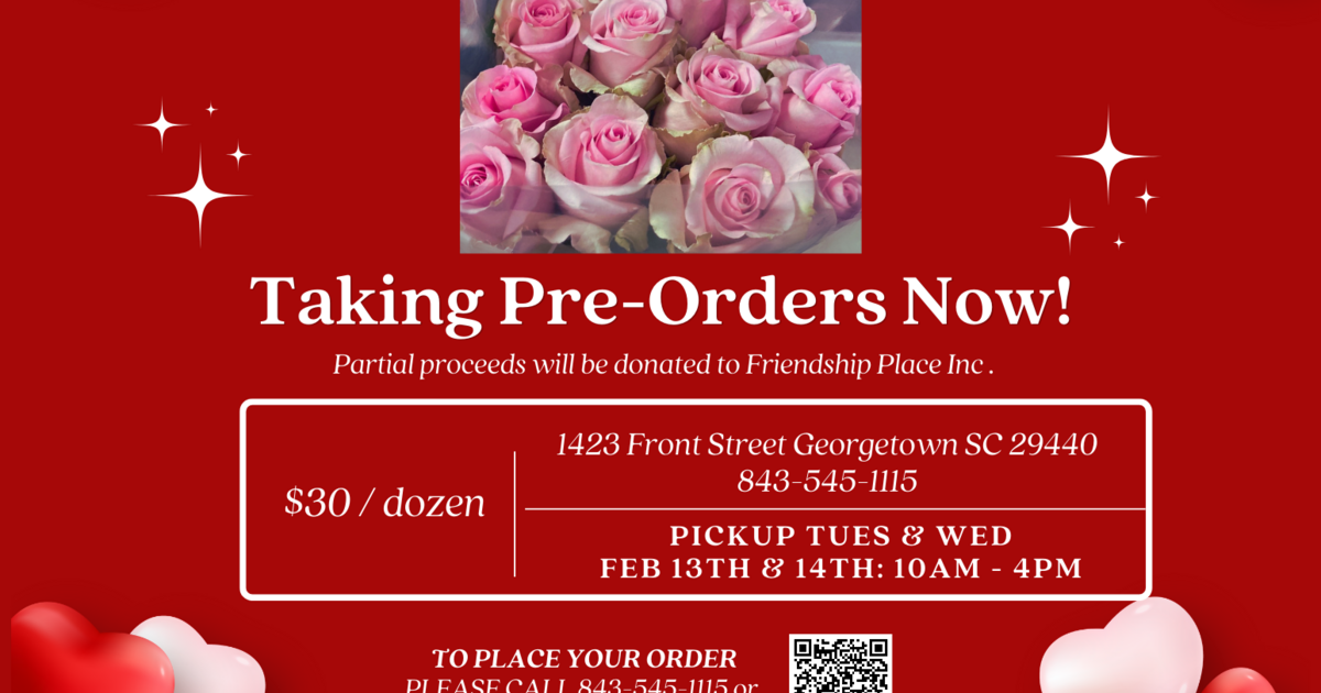 Friendship Place - 2024 Popup Roses Fundraiser