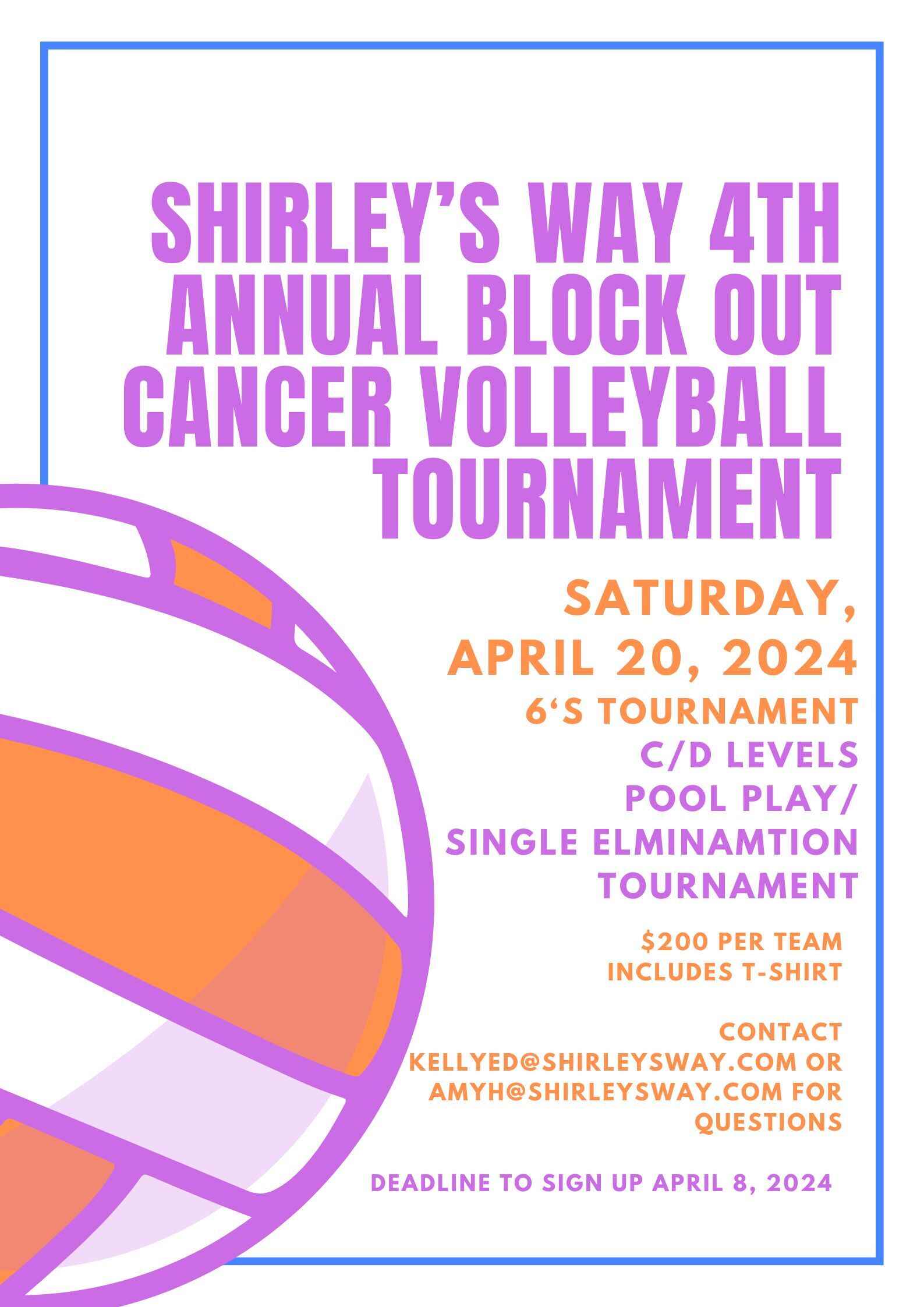Shirley's Way, Inc. - Shirley's Way 4th Annual Block Out Cancer ...