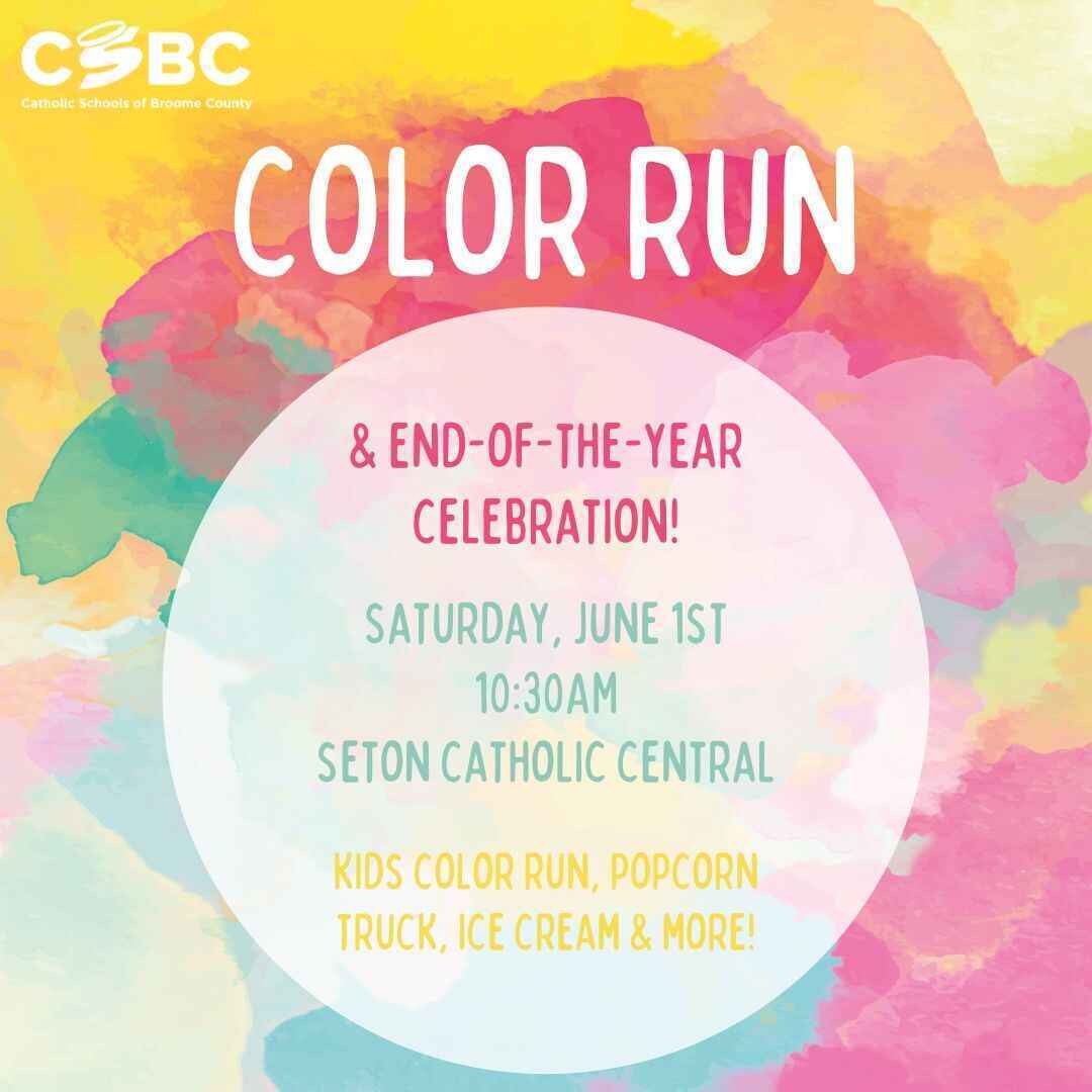 Catholic Schools of Broome County - CSBC Color Run