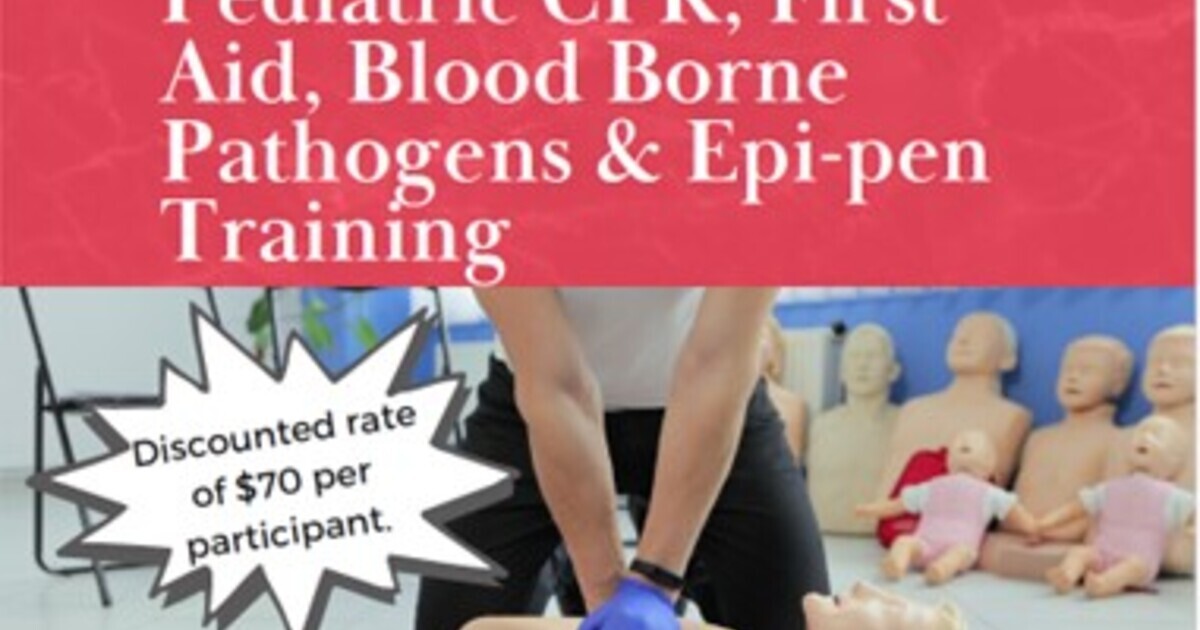 Early Childhood Learning Education Assessment Resource Network Inc - CPR, First Aid, Bloodborne ...