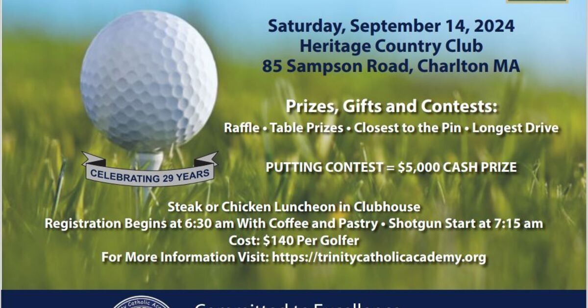 Trinity Catholic Academy - TCA 29th Annual Golf Classic