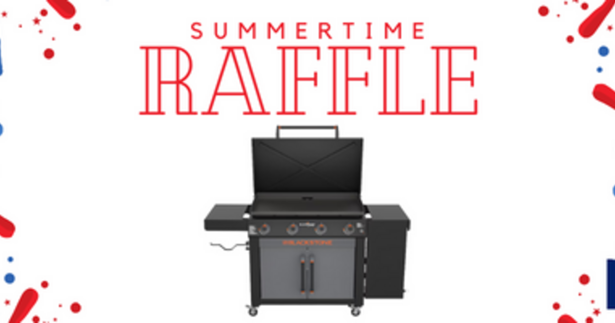 Mansfield Mission Center Inc - Raffle - Blackstone 36” griddle size ...
