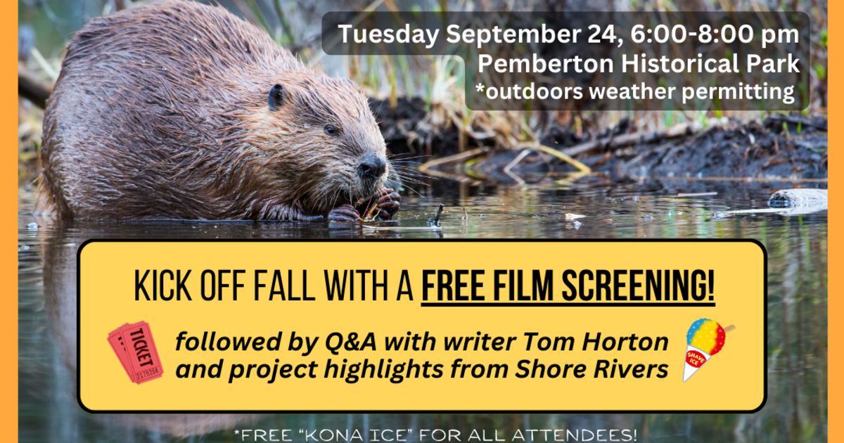 Lower Shore Land Trust Free Film Screening Waters Way Thinking Like A Watershed