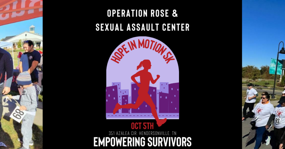 Sexual Assault Center - Hope in Motion 5K Run/Walk