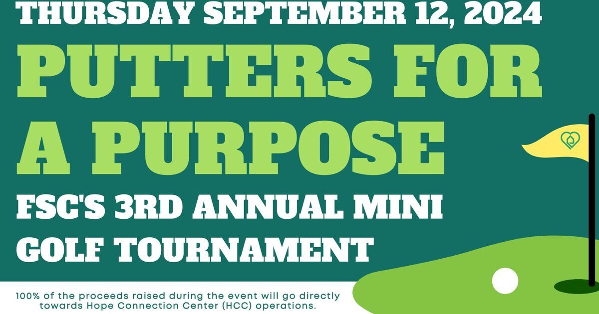 FRIENDSHIP SERVICE CENTER, Inc - 2024 Putters for a Purpose Mini-Golf ...