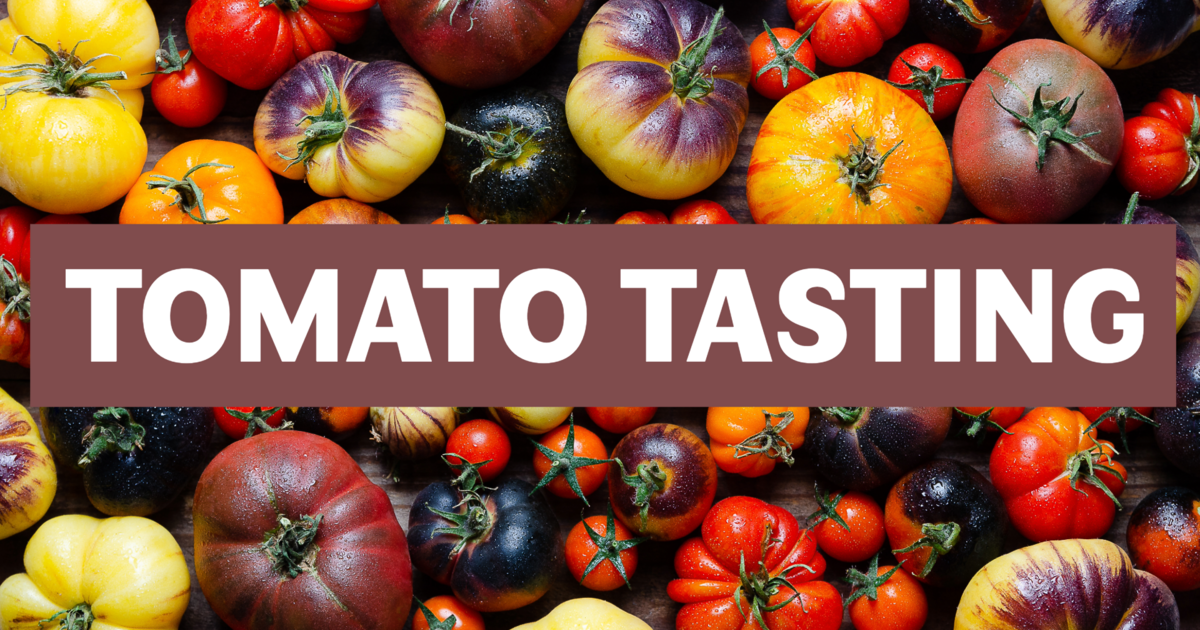 Civic Garden Center of Greater Cincinnati - Tomato Tasting