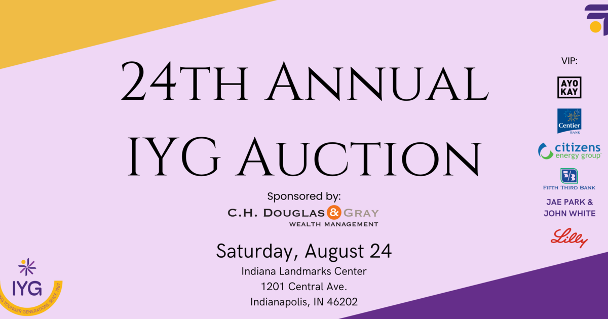 Indiana Youth Group, Inc - The 24th Annual IYG Auction