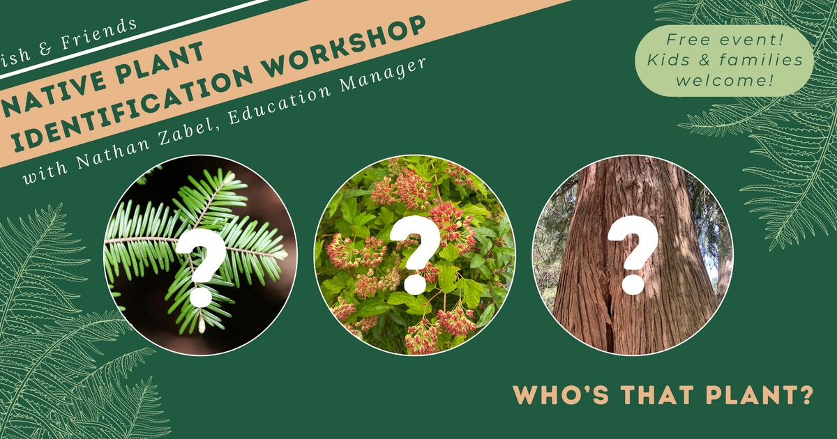 NOOKSACK SALMON ENHANCEMENT ASSOCIATION - Native Plant Identification Workshop
