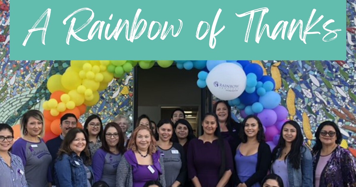 Rainbow Services, Ltd. - A Rainbow of Thanks