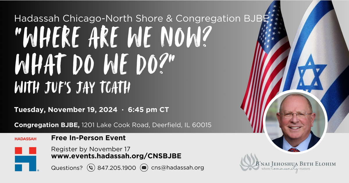 Hadassah The Womens Zionist Organization Of America - MW - CNS ...