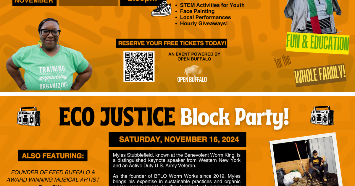 Open Buffalo Inc - Open Buffalo Eco Justice Block Party