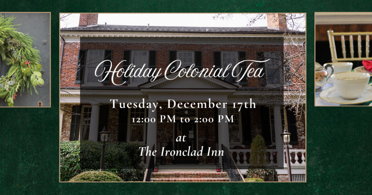 Washington Heritage Museums - Holiday Colonial Tea 2024